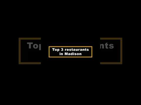 The Best Restaurants in Madison, WI (Top 3 Picks)