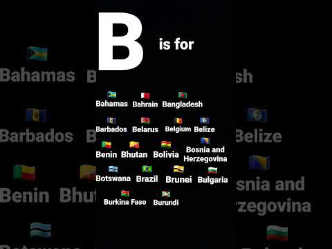 Countries that start with B