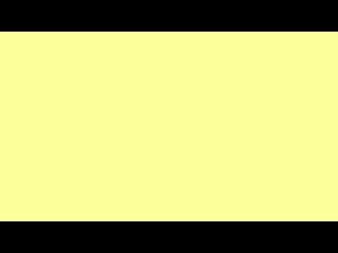 10 Hours Of Pastel Yellow in Full HD 1080p
