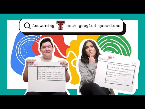 Answering Texas Tech's most Googled Questions | Texas Tech Vlog Squad