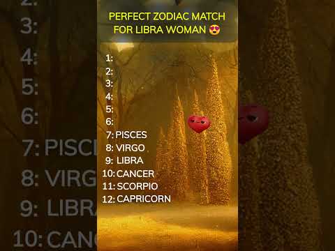 Perfect Zodiac Match For LIBRA WOMAN♎ - Zodiac Signs Shorts #shorts #librawoman