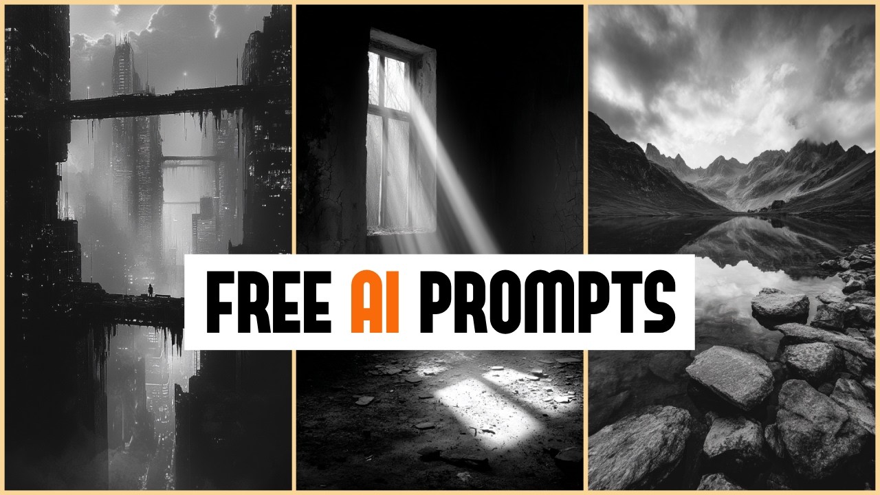 25 FREE Midjourney Black & White Phone Wallpaper Prompts 📱⚫⚪ Just Copy & Paste! Get NOW!