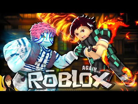 Becoming a DEMON SLAYER in ROBLOX is so HARD!! [Demon Fall] #2