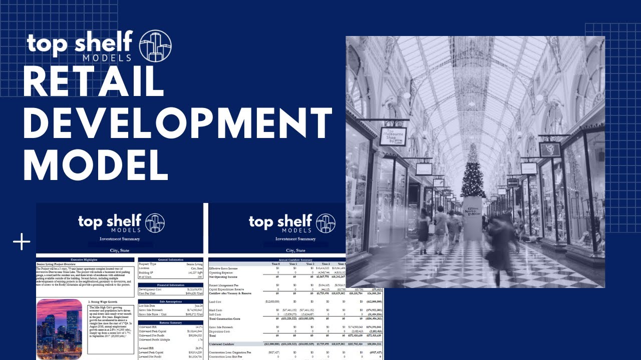 TSM Retail Development Excel (Without ARGUS) Model