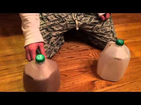 Newton's Second Law of Motion- Milk Carton