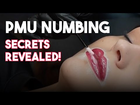 NUMBING FOR PERMANENT MAKEUP | EYEBROWS, LIP BLUSH, EYELINER TATTOOS