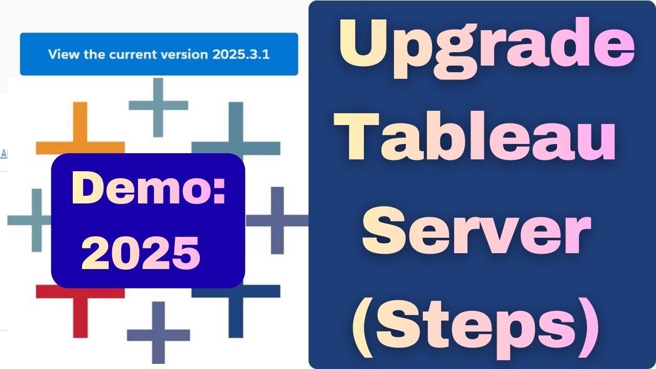 Tableau Server 2025 Upgrade Step-by-Step | Blue/Green Deployment, Backup & Practices
