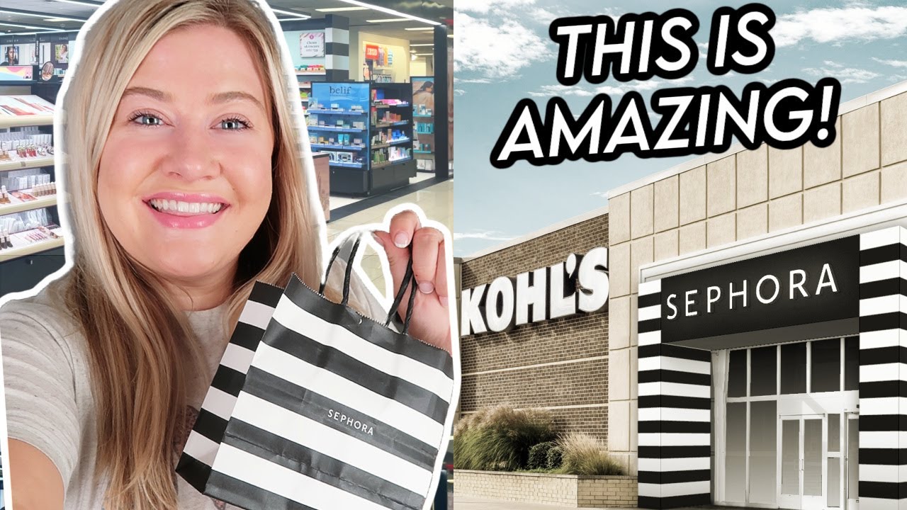 SEPHORA AT KOHL'S IS OPEN!! FULL STORE TOUR + HAUL