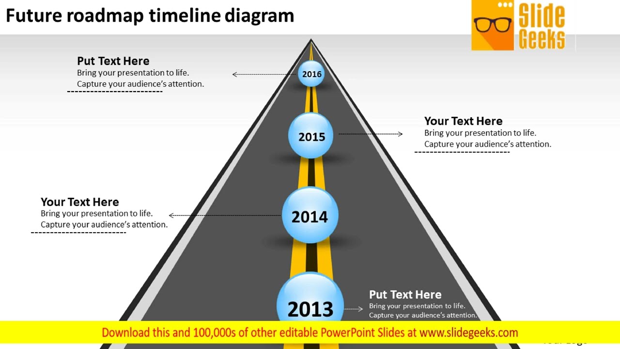 Future Roadmap Timeline Diagram Powerpoint Templates Ppt Slides Graphics