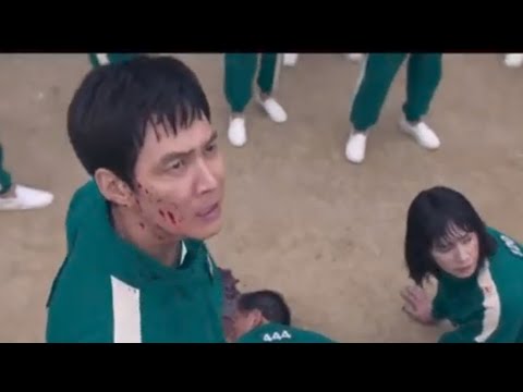 Red Light Green Light Game Ending Player 444 Death Scene | Squid Game 2 (1080p Full HD) SG 2