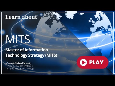 Master of Information Technology Strategy at Carnegie Mellon University