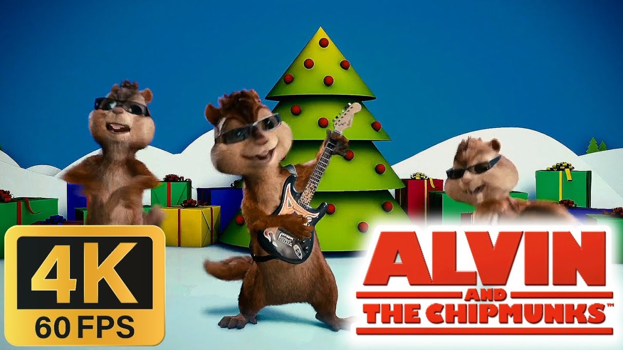 Alvin and the Chipmunks (2007) - Don't Be Late (Rock Version) [4K/60FPS]