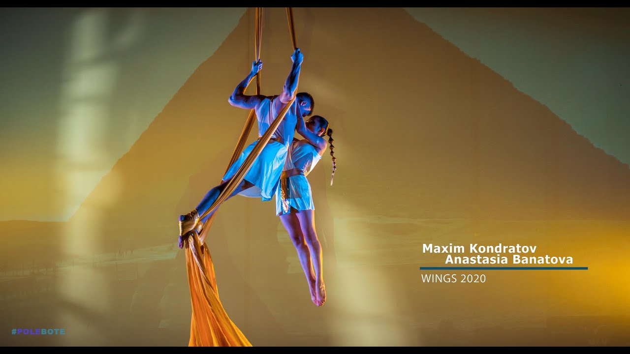 WINGS 2020 | Aerial SILKS PROFESSIONAL Duet (WINNERs) - Anastasia Banatova, Maksim Kondratov