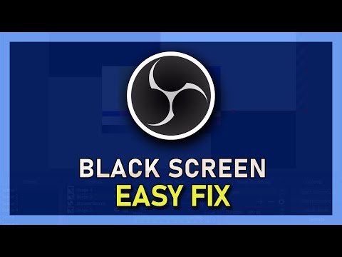 OBS Studio - How To Fix Black Screen Display Capture