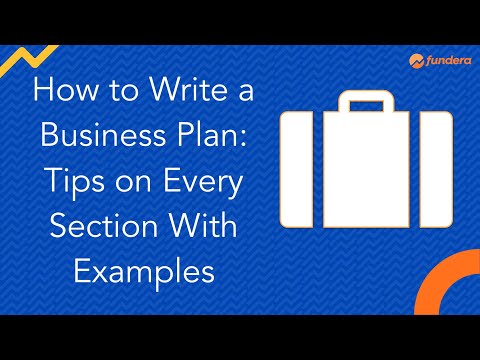 How to Write a Business Plan: Tips on Every Section With Examples
