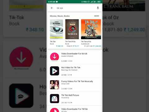 Tik tok remove for play store