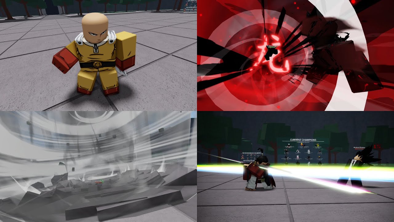 The Strongest Battlegrounds Full Showcase