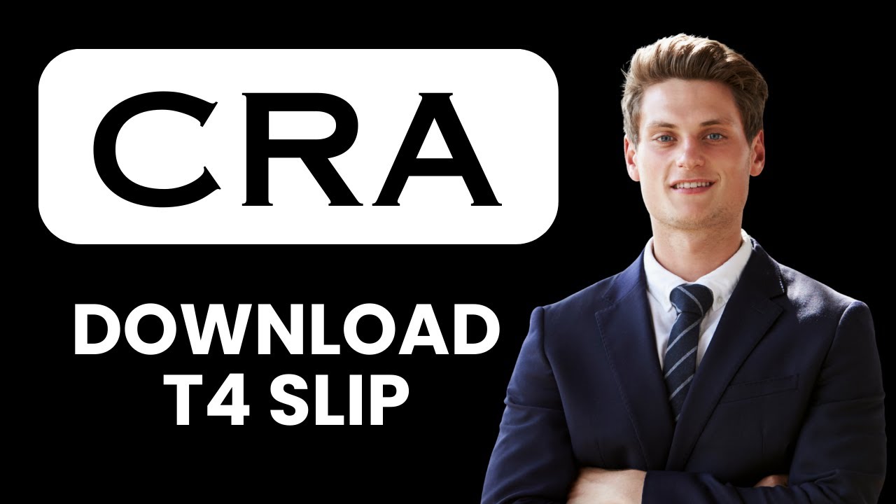 NEW! How to Download Your T4 Slip from CRA on Mobile (2025) 📄 | Access Tax Documents Easily