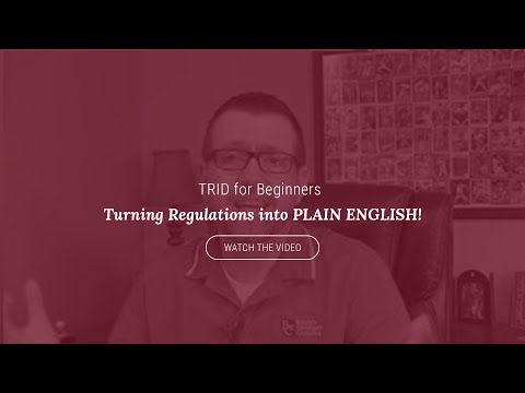 TRID for Beginners