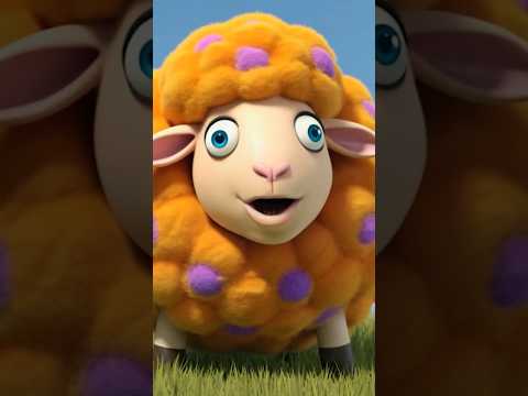 Baa Baa POLKA-DOT SHEEP? #shorts #lullaby #cartoonforkids #baabaablacksheep #nurseryrhymes #kidssong