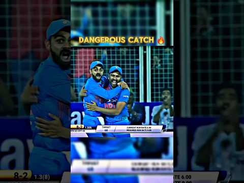 Rohit Sharma dangerous catch ???? #shorts #cricket #trending