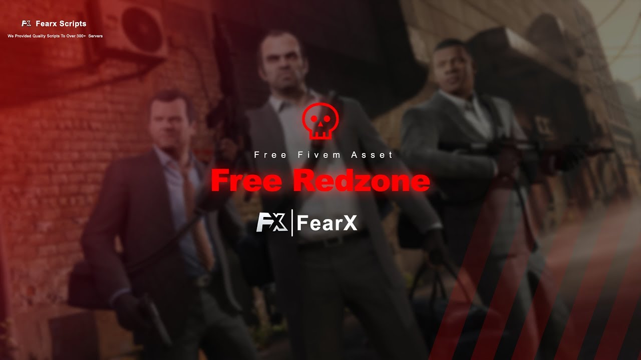 [FREE] Fivem Redzone System┃ESX & QBCore