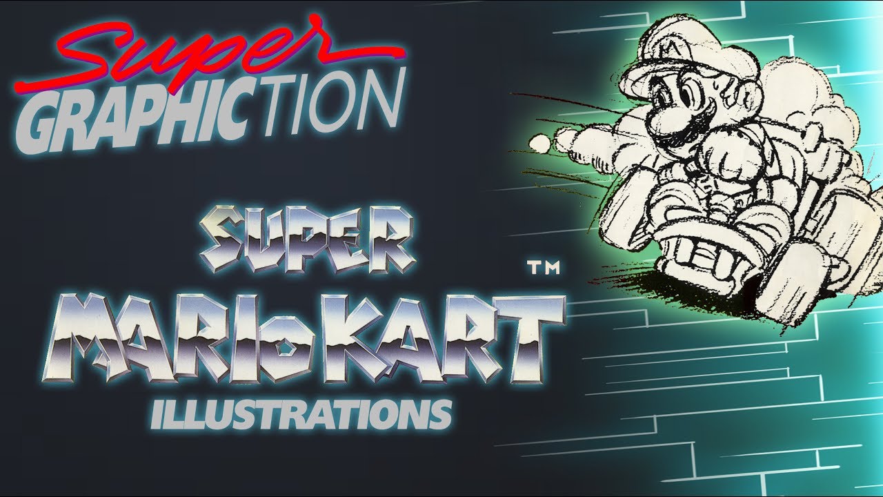 Super Mario Kart Illustrations - Super Graphiction