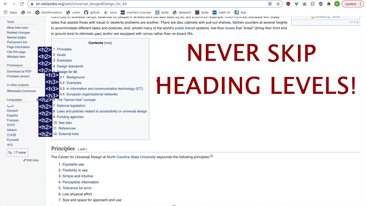 Digital Accessibility Basics: Heading Structure