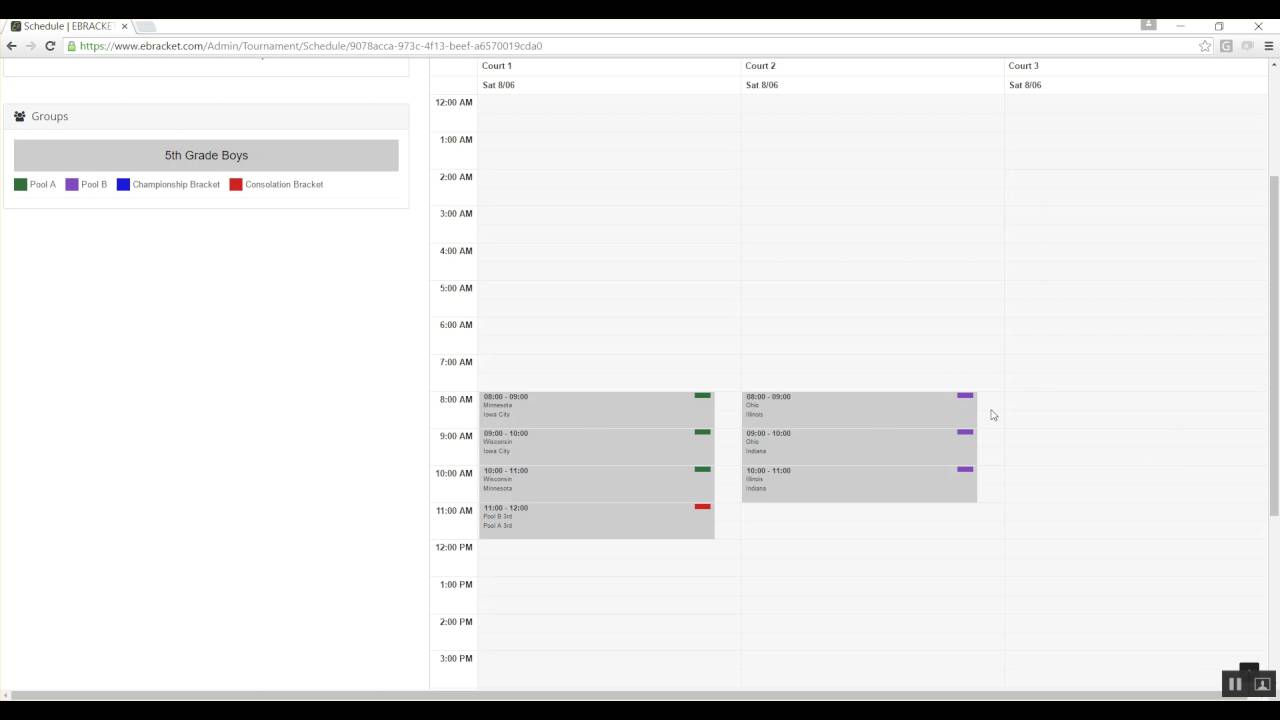 Scheduling Grid
