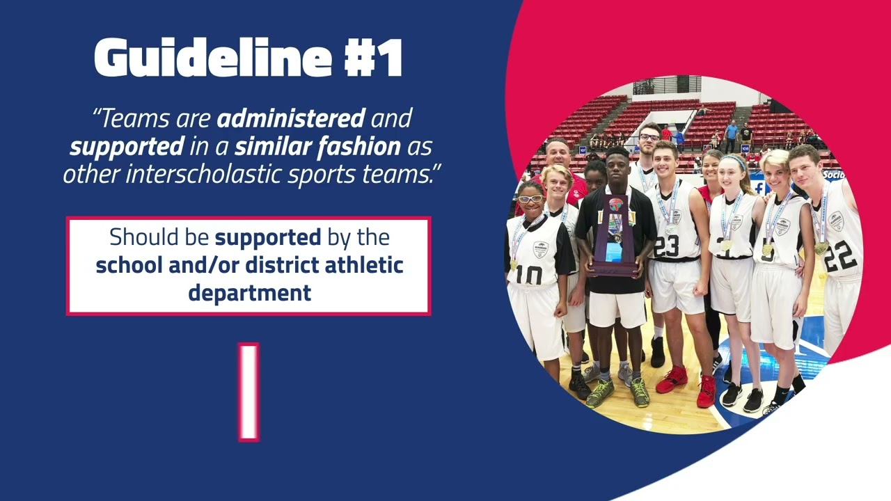 Administering Interscholastic Unified Sports