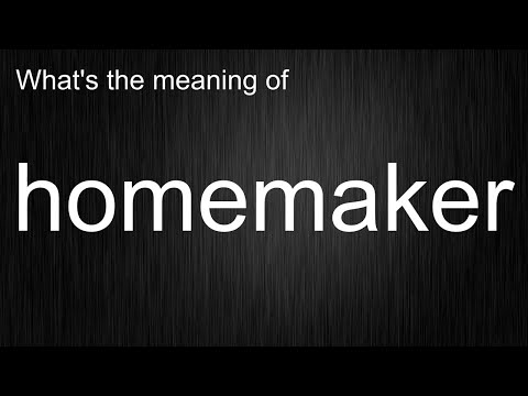 Unraveling The Enigma Of "homemaker": Master The Pronunciation Of This Word!