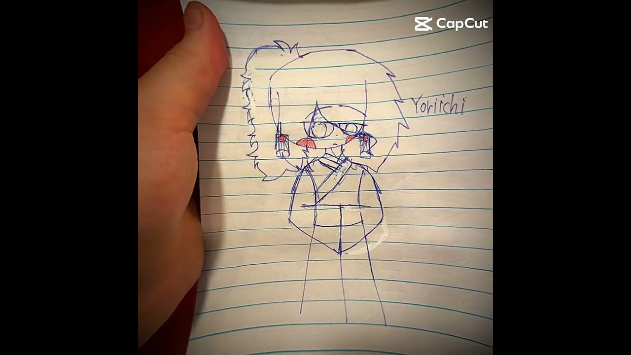 Pretty Little Psycho Meme Yoriichi Art Drawing By@BunnyxRobby