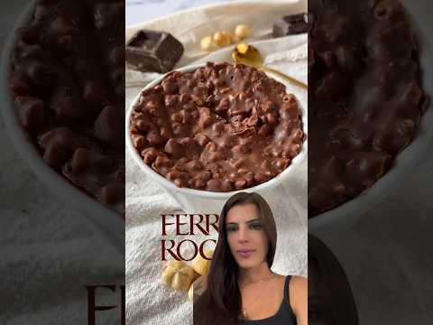 Receita de Ferrero Rocher saudável. Confira a receitinha completa no nosso Instagram