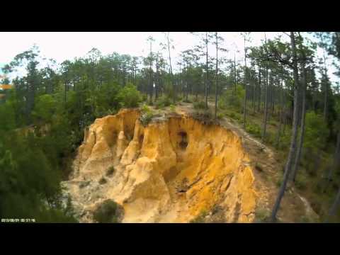 Red Rock Road Bluffs Near Juniper Creek – By DRONE… | Milton Florida Kayaks