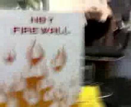 Firewall Customized Flames Case