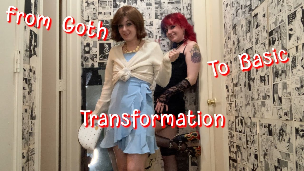 Goth to Basic Style Transformation