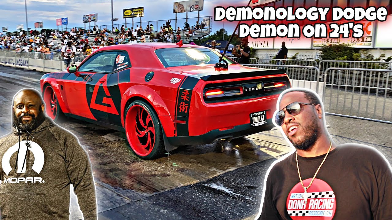 Dodge Challenger Demon Gains Wild 24-Inch Wheels, Goes Drag Racing ...