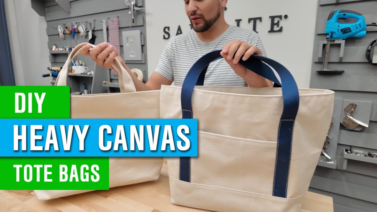 DIY Heavy Canvas Tote Bag Kit