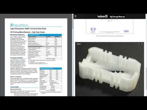 Taulman3D's Nylons vs Pla vs ABS Material Properties