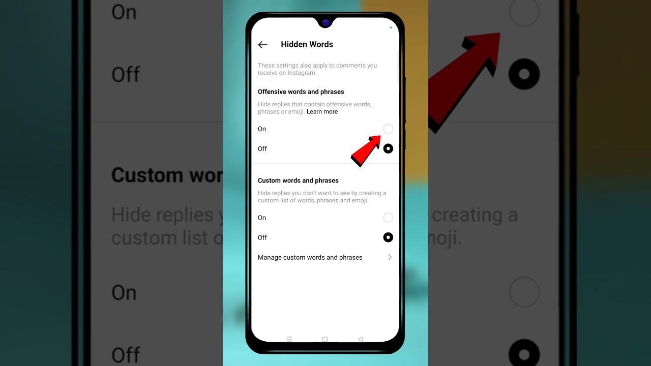 Threads App पे Offensive Words Hide Kaise Kare 😐 How To Hide Offensive Comments On Threads  #shorts