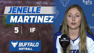 UB Womens Softball-Get to Know Jenelle Martinez | tagupSoftball
