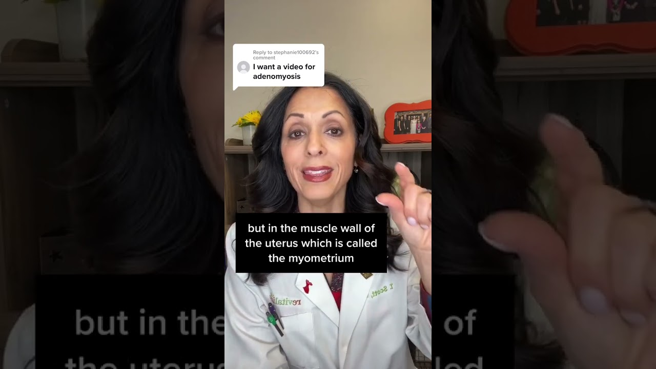 #adenomyosis is similar to #endometriosis but harder to diagnose and treat.