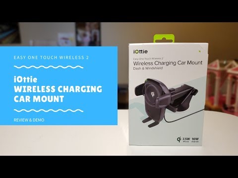 iOttie Wireless Charging Car Mount Unboxing and Review