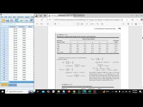 Randomized Complete Block Design (RCBD)