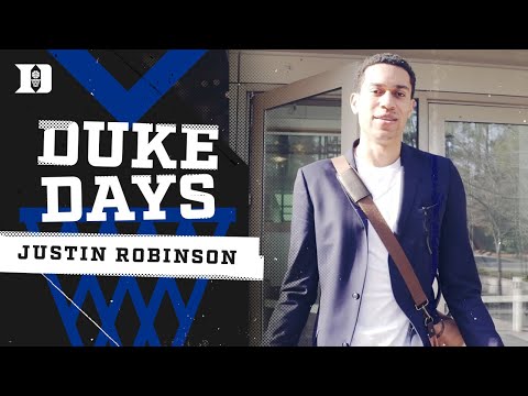 DUKE DAYS: Justin Robinson