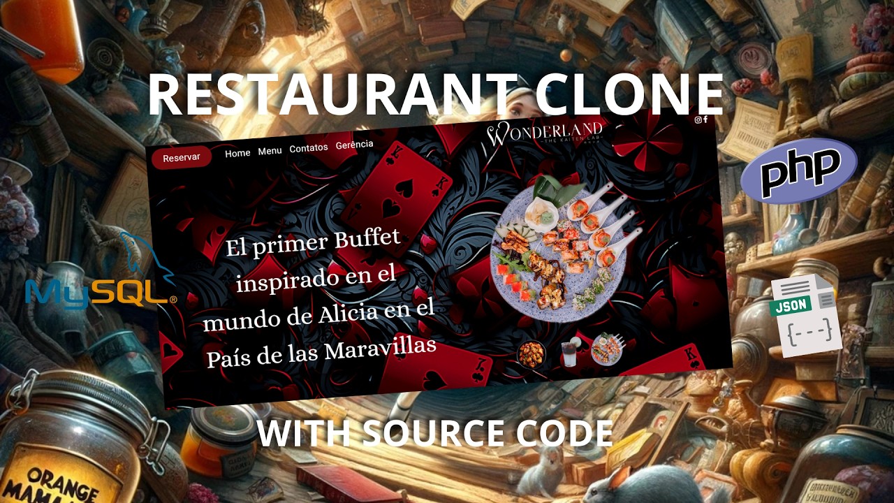 Responsive Website Restaurant Clone (PHP + MYSQL)  - Source Code