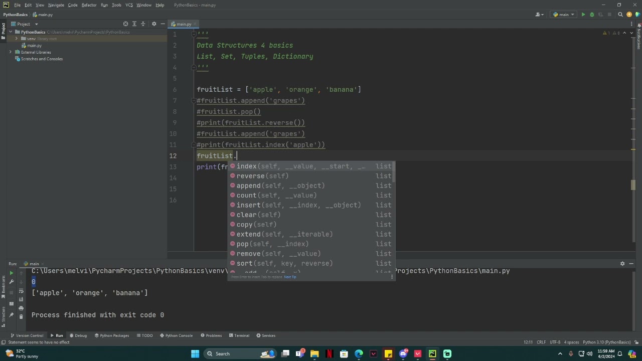 BISAYA CODING | PYTHON BASICS: LIST