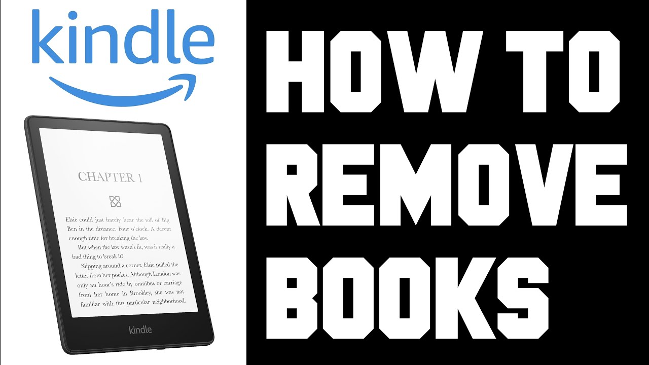 Kindle Paperwhite How To Remove Books - How To Delete Books Kindle Paperwhite Step by Step Guide