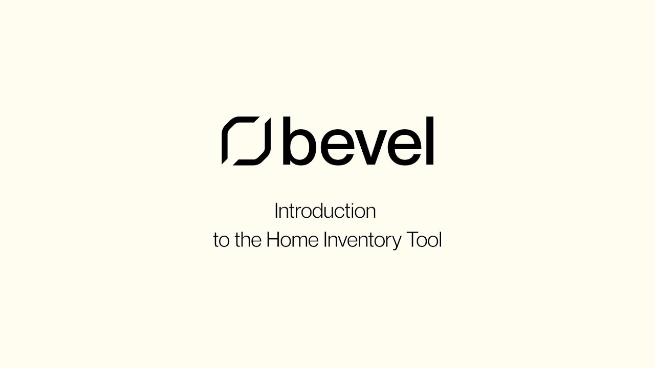 Home inventory tool: introductory demo