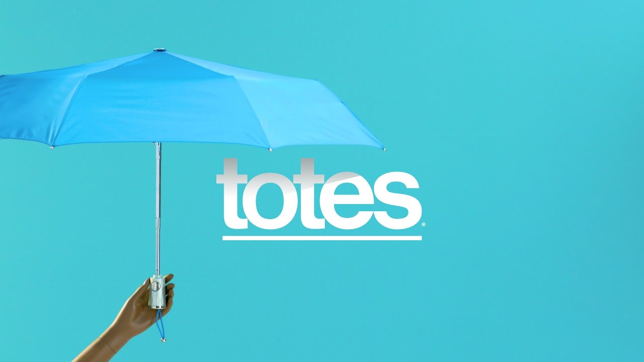 totes Auto Open Close Neverwet Umbrellas